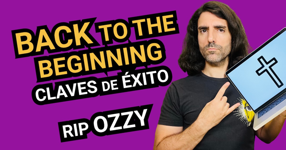 Back to the Beginning y la comunidad (RIP Ozzy) - Valentí Acconcia